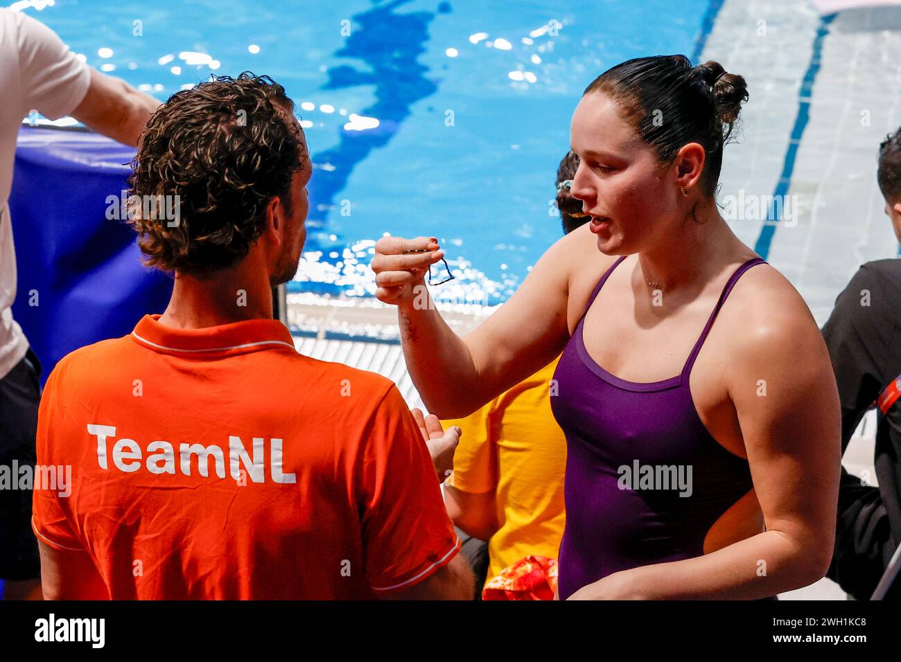 Doha, Qatar. 07th Feb, 2024. DOHA, QATAR - FEBRUARY 7: Celine van Duijn ...