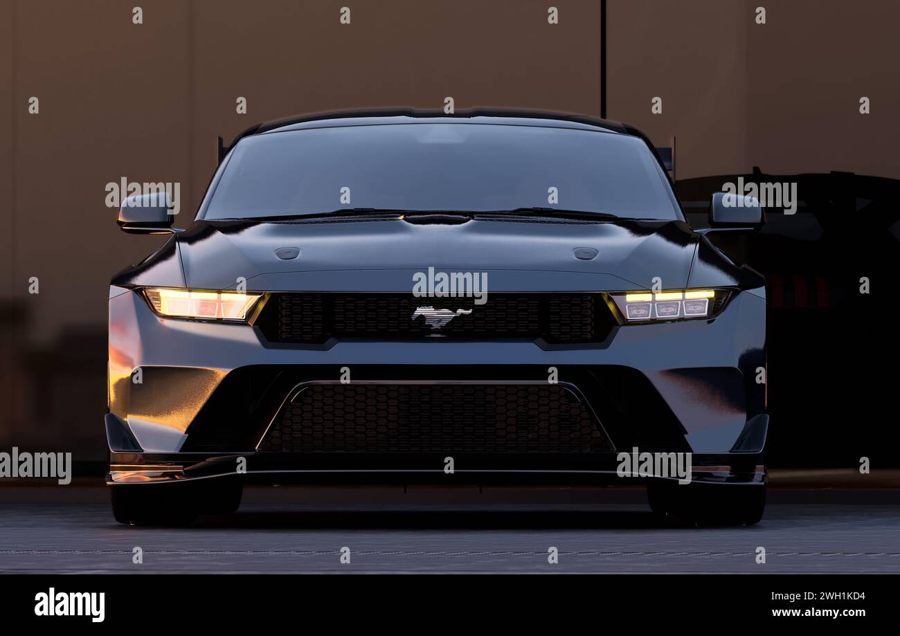 Mustang gtd 2025 hi-res stock photography and images - Alamy