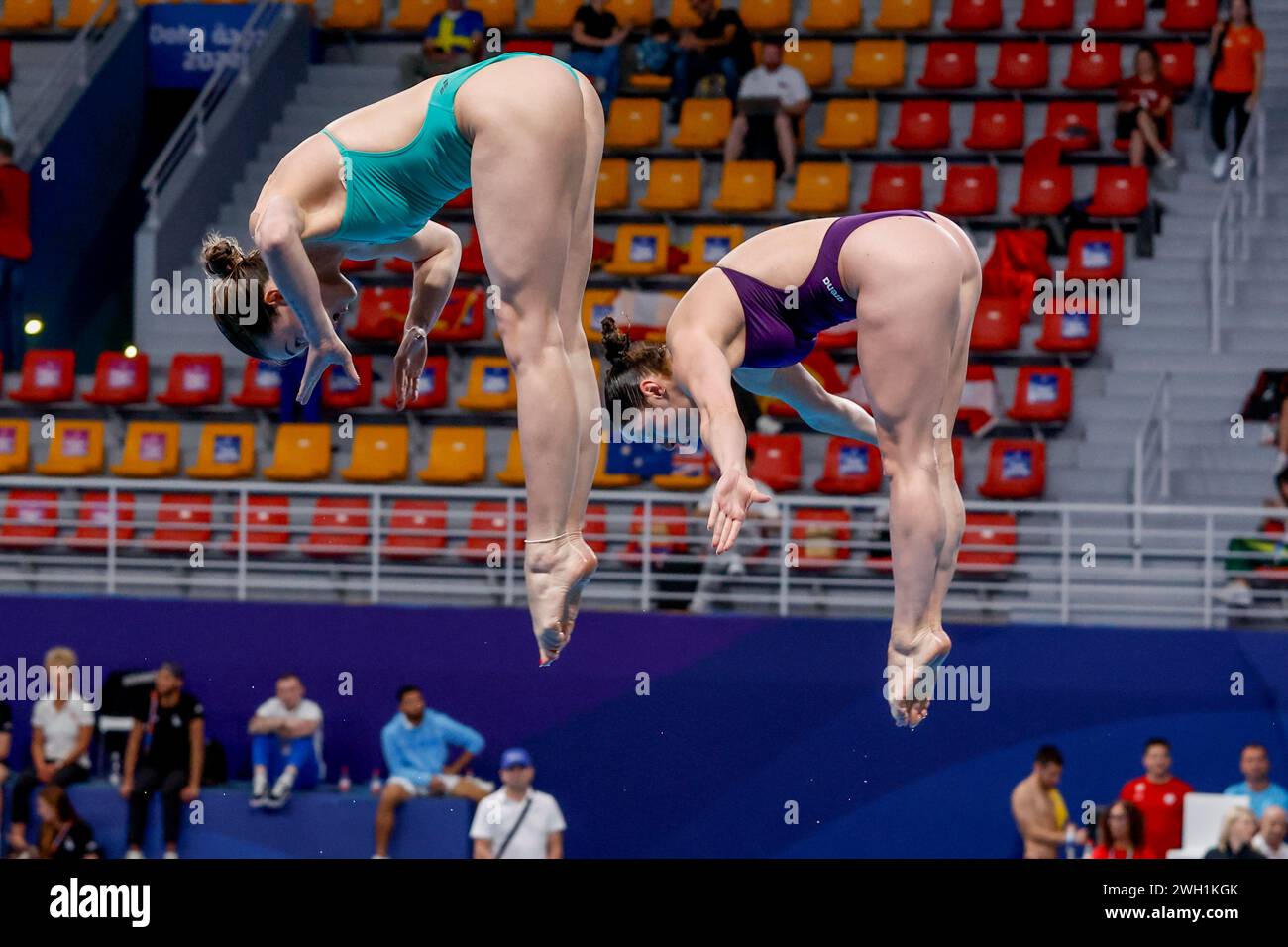 Doha, Qatar. 07th Feb, 2024. DOHA, QATAR - FEBRUARY 7: Celine van Duijn ...