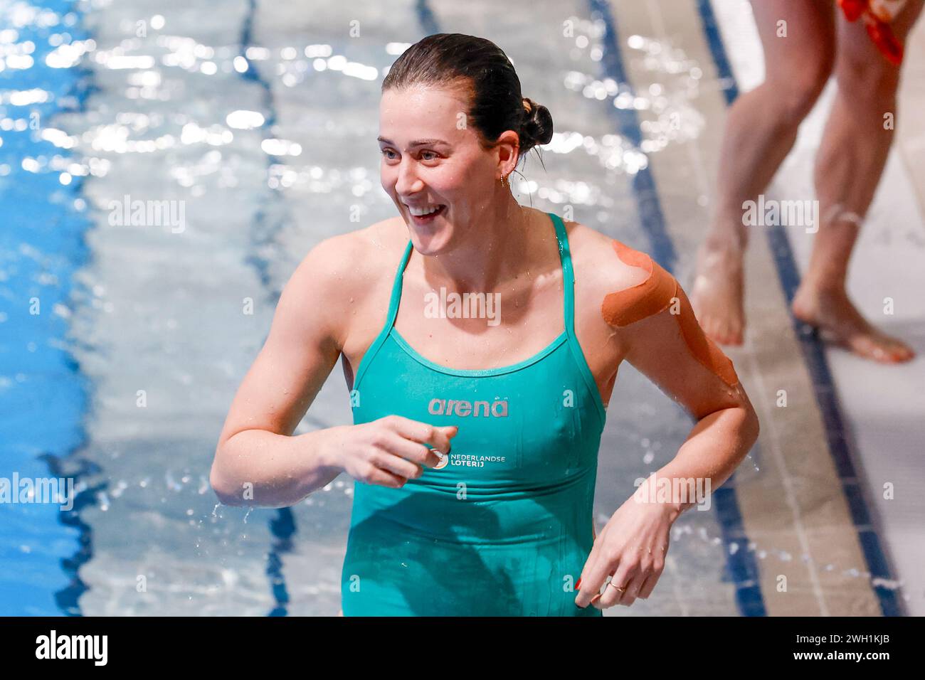 DOHA, QATAR - FEBRUARY 7: Inge Jansen of the Netherlands competing in ...