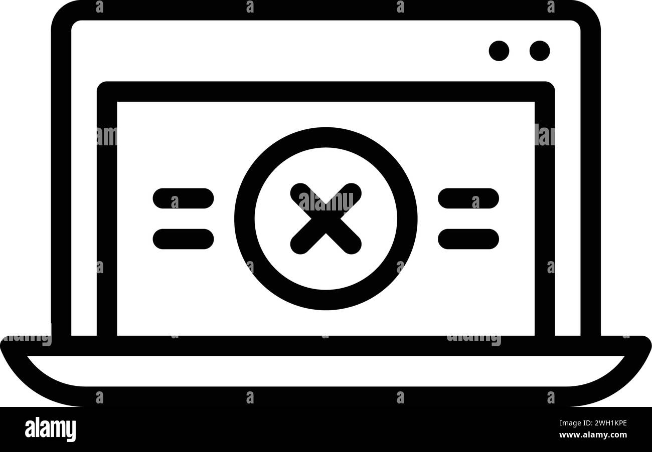 Icon for denied,disallowed Stock Vector Image & Art - Alamy