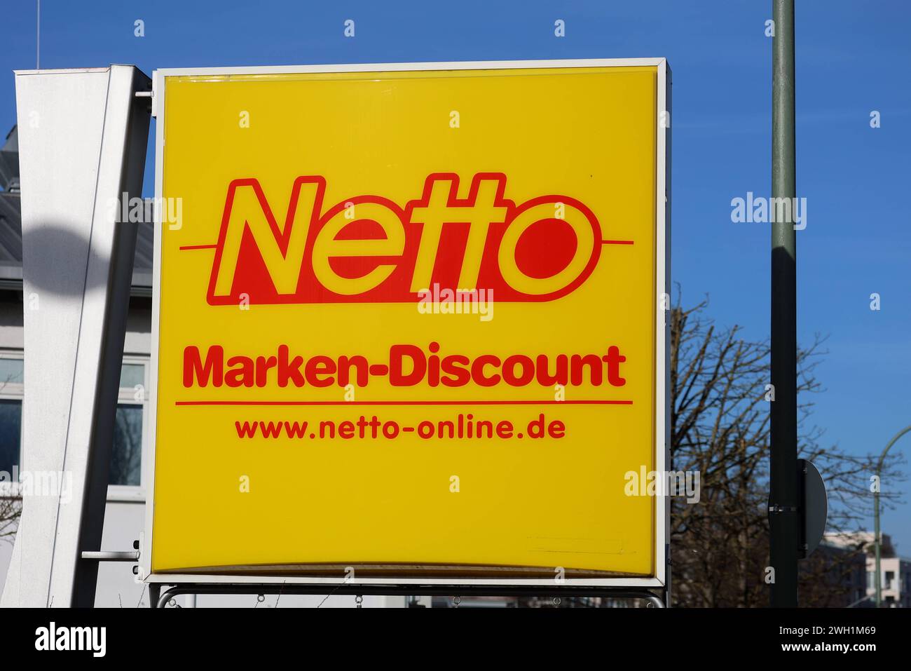 München, Bayern, Deutschland 06. Februar 2024: Hier der Blick auf das ...