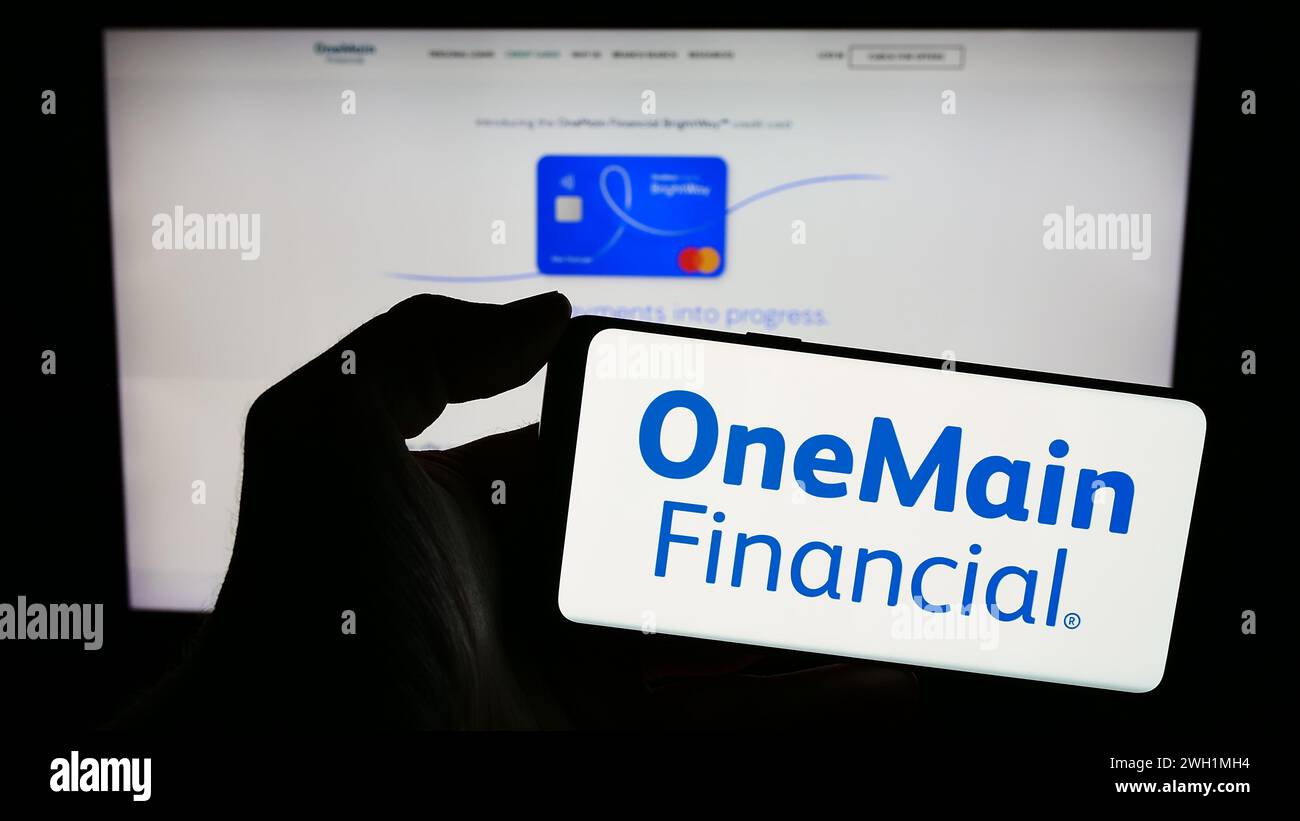 Onemain logo hi-res stock photography and images - Alamy
