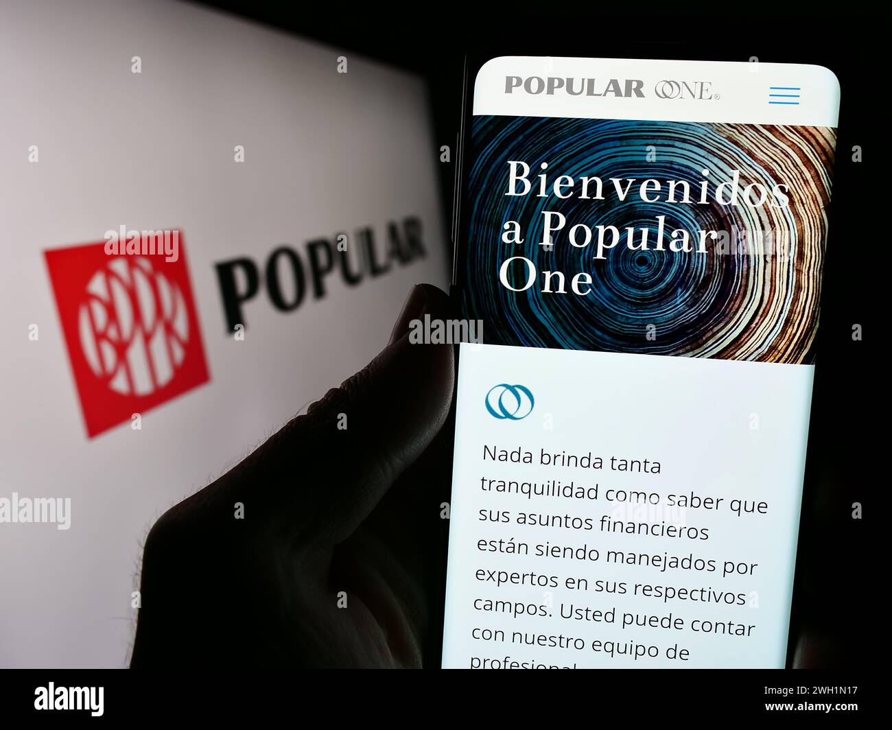 Banco popular hi-res stock photography and images - Alamy