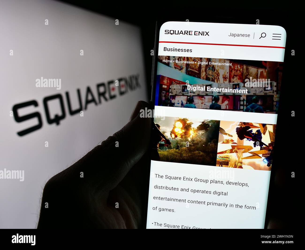 Square enix games hi-res stock photography and images - Alamy