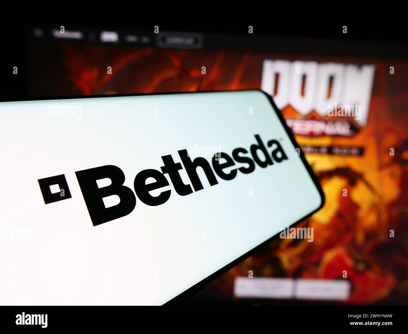 Bethesda logo hi-res stock photography and images - Alamy
