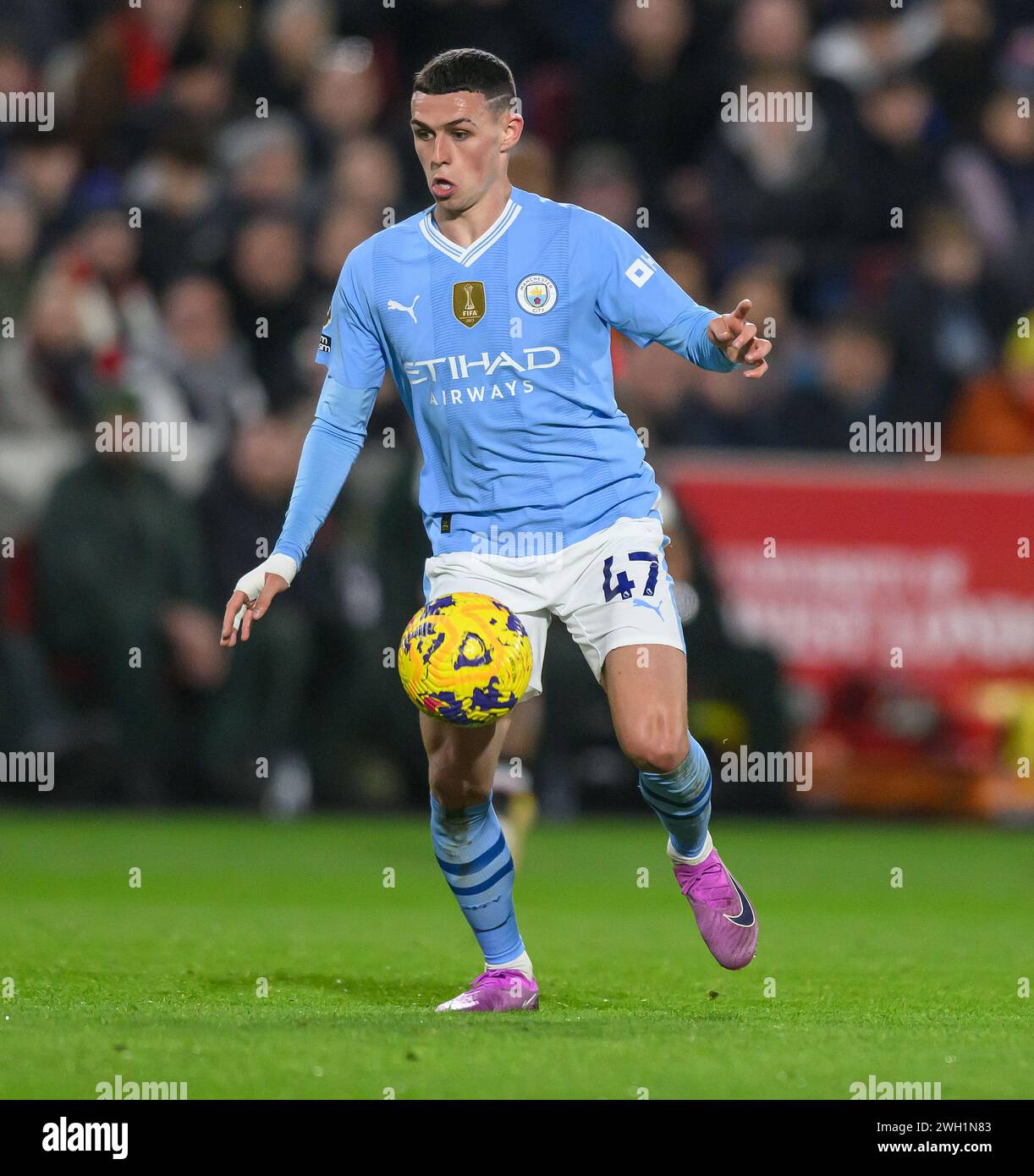 London, UK. 05th Feb, 2024 - Brentford v Manchester City - Premier ...