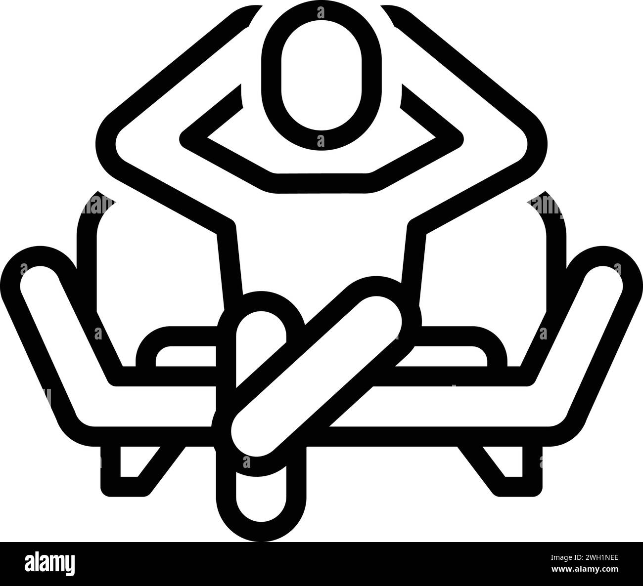Repose vector vectors hi-res stock photography and images - Alamy
