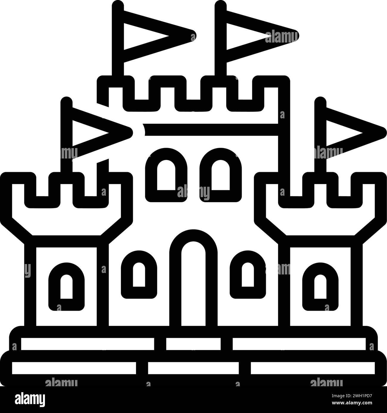 Fort temple Stock Vector Images - Alamy