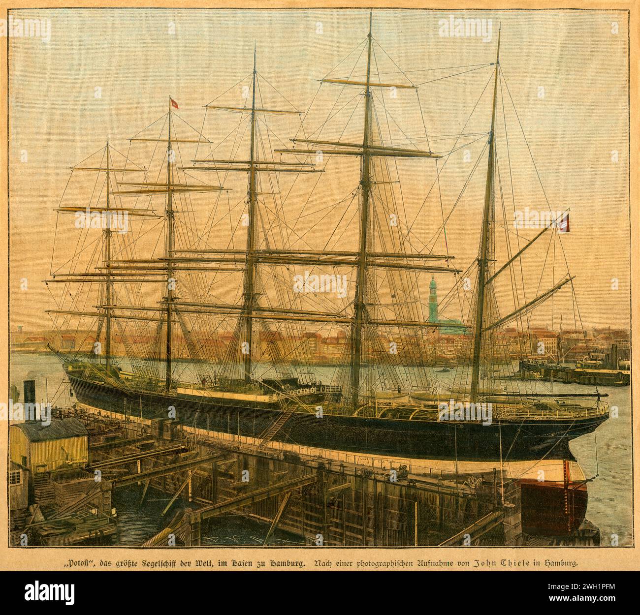 Europa, Deutschland, Hamburg, Originaltext : " Potosi , das größte ...