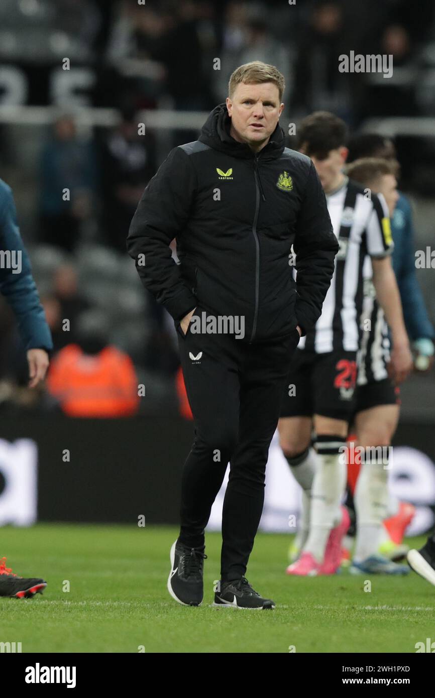 Manager of Newcastle, Eddie Howe - Newcastle United v Luton Town ...