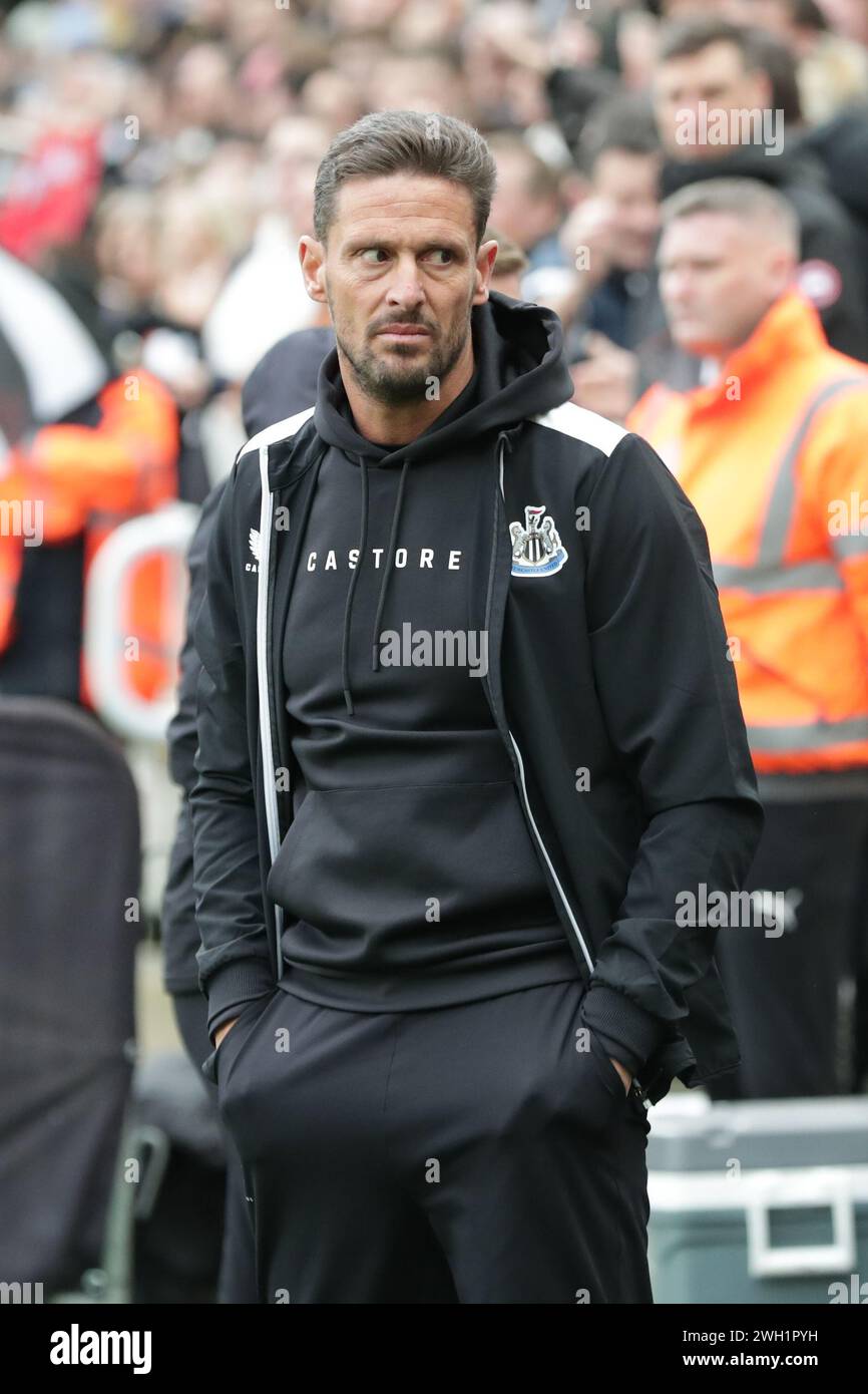 Jason Tindall of Newcastle - Newcastle United v Luton Town, Premier ...
