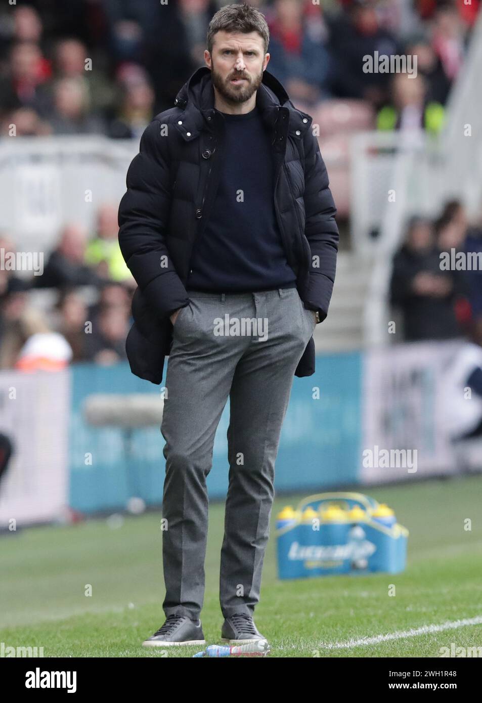 Manager of Middlesbrough, Michael Carrick - Middlesbrough v Sunderland ...