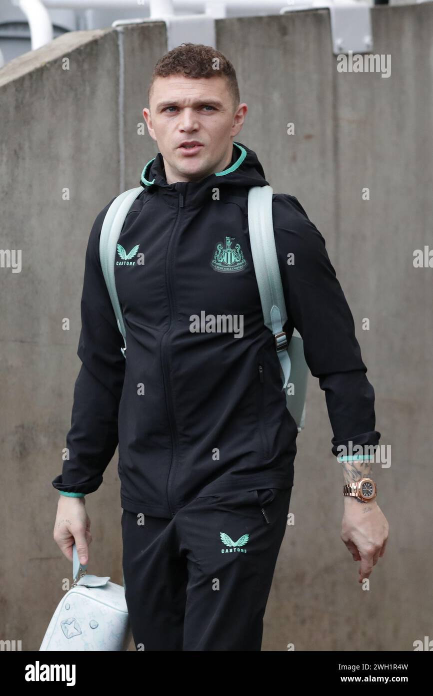 Kieran Trippier of Newcastle arrives - Newcastle United v Luton Town ...