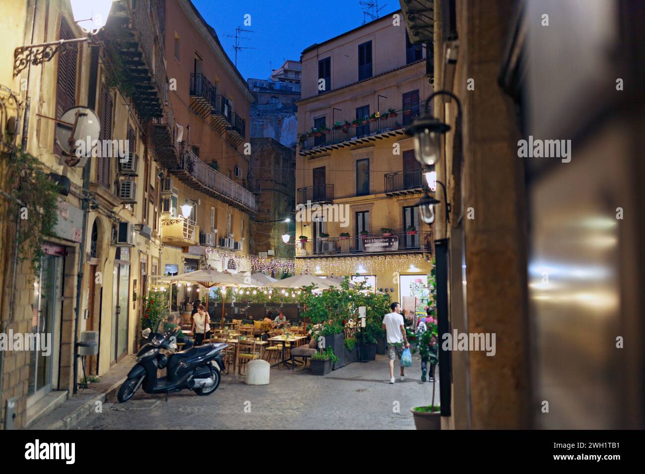 City scenes from Agrigento in Sicily Stock Photo - Alamy