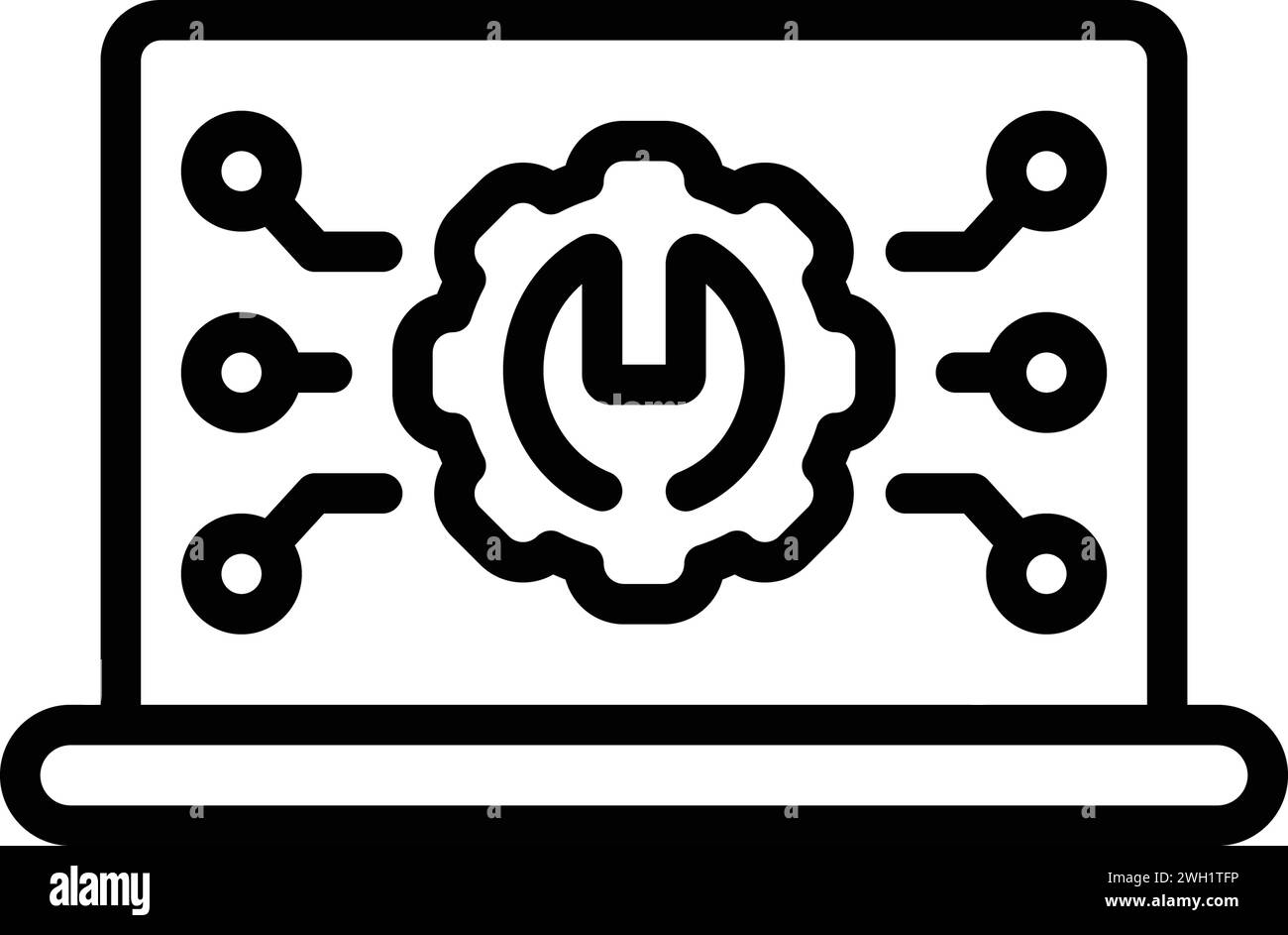 Digital utility Stock Vector Images - Alamy