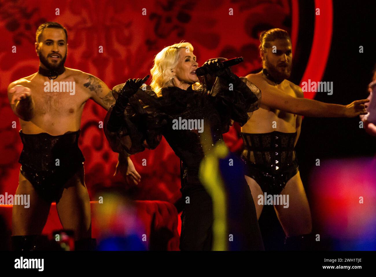 Nebulossa perform at the Benidorm Fest 2024 Eurovision gala final in ...