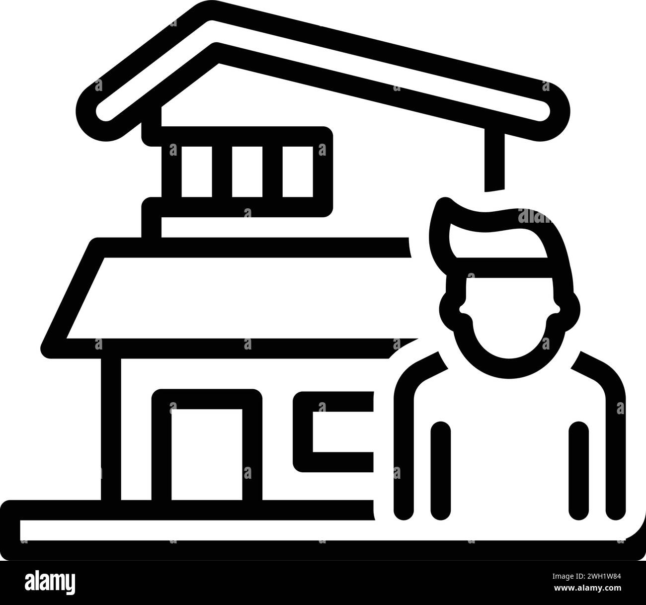 Icon for tenant,occupant Stock Vector Image & Art - Alamy