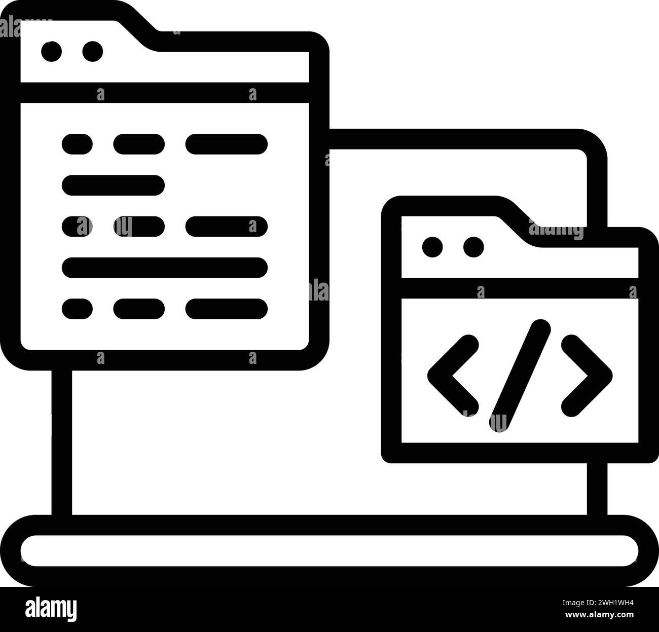 Work programs Stock Vector Images - Alamy