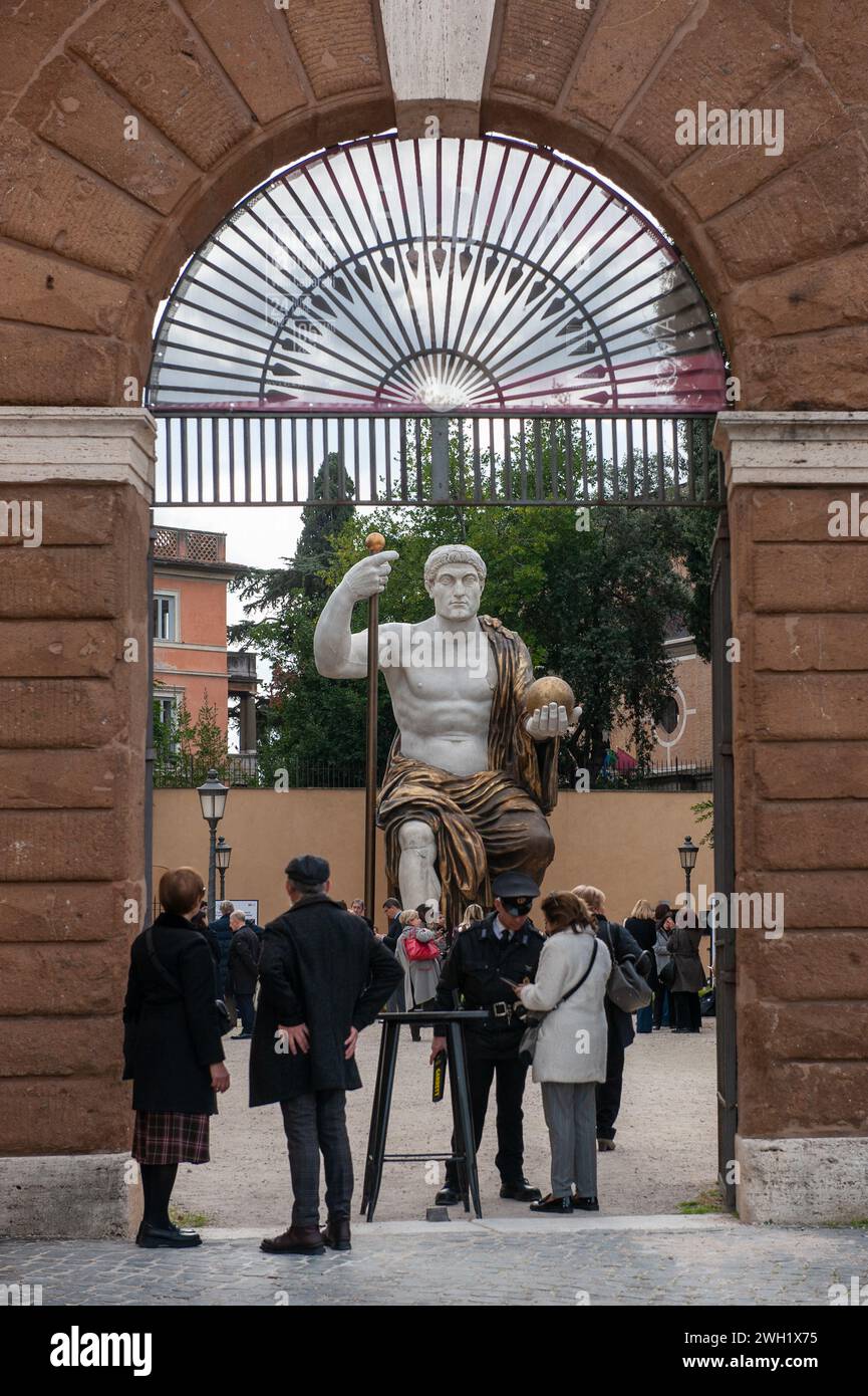 Roman villa reconstruction hi-res stock photography and images - Alamy