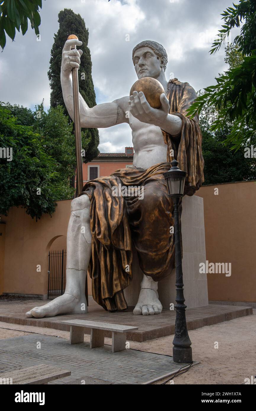 Roman villa reconstruction hi-res stock photography and images - Alamy