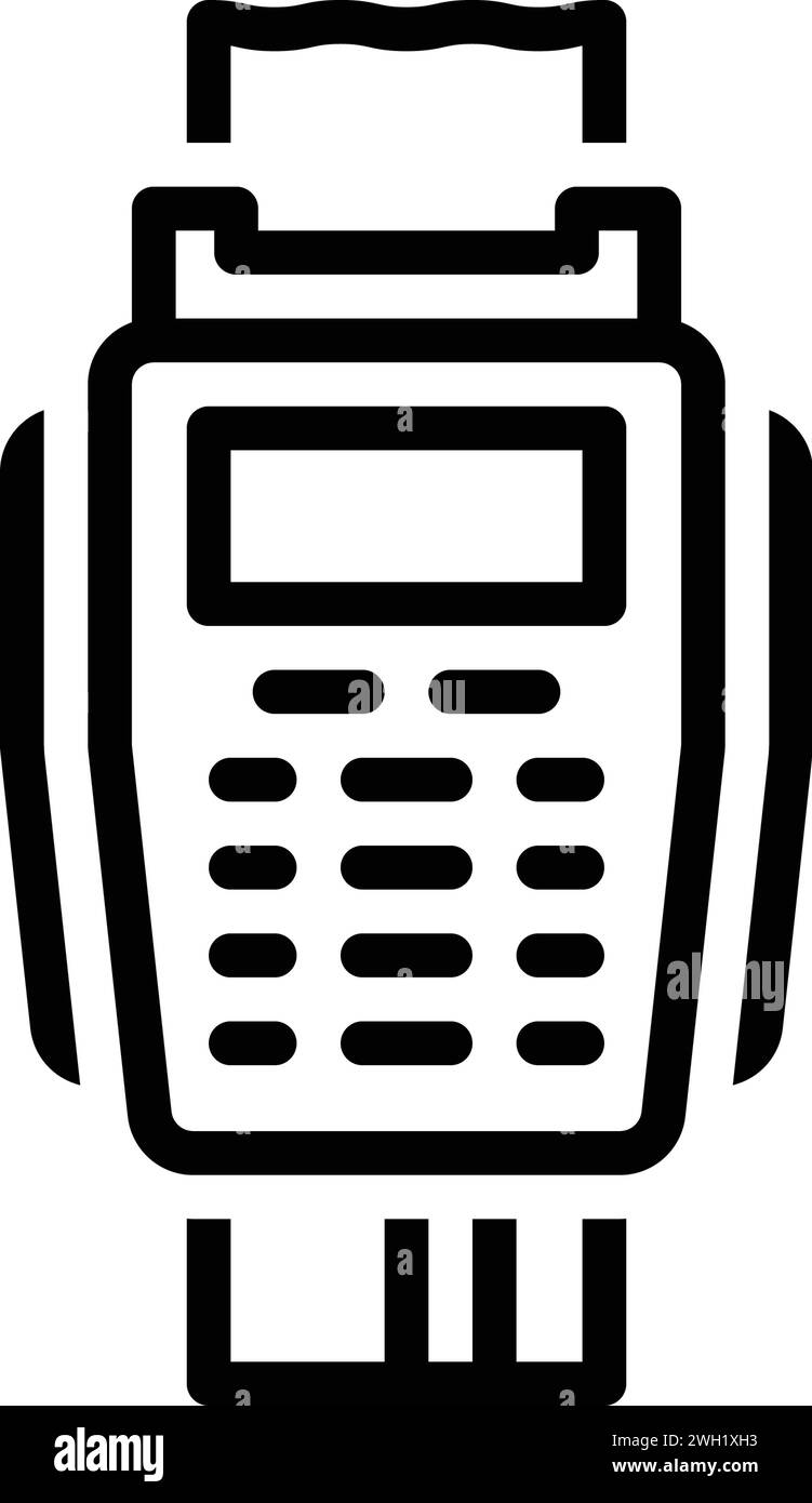 Debit machine Stock Vector Images - Alamy