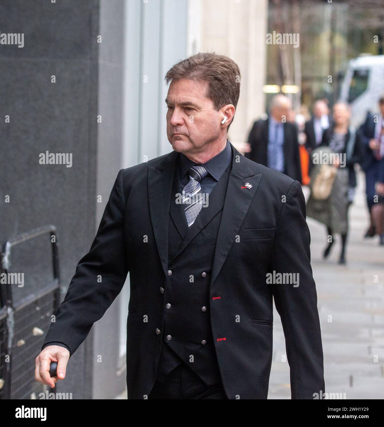 London, England, UK. 7th Feb, 2024. Australian computer scientist and ...