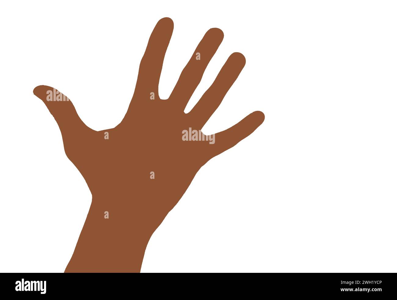 African waving goodbye Cut Out Stock Images & Pictures - Alamy