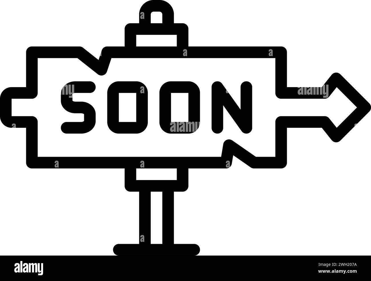 Icon for soon,shortly Stock Vector Image & Art - Alamy