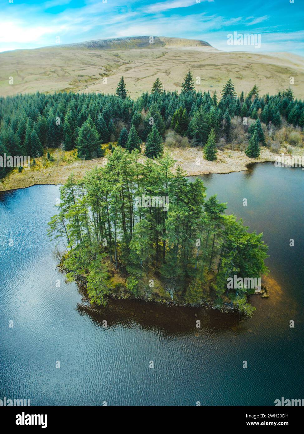 Beacons Reservoir, The Brecon Beacons Stock Photo - Alamy