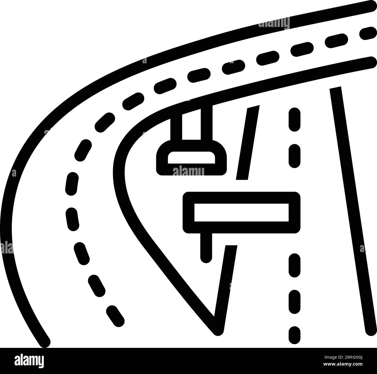 4 Lane Highway Clipart Borders