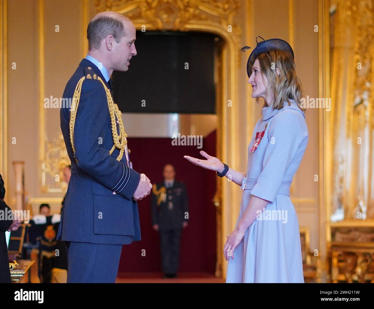 Mrs Ellen Convery (Ellen White), from Glossop, is made a Member of the ...