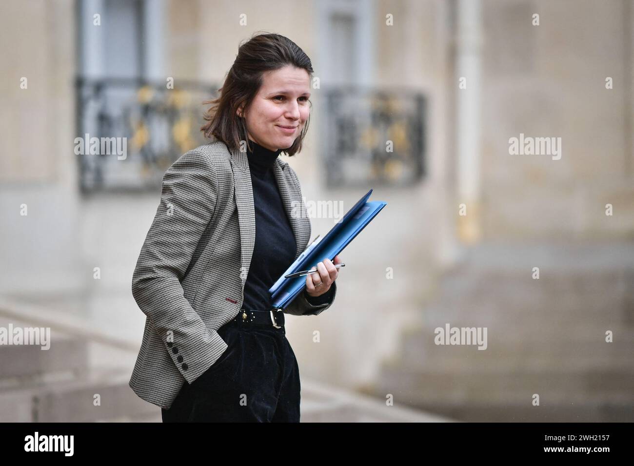 Paris, France. 07th Feb, 2024. French Junior Minister for the Relations ...
