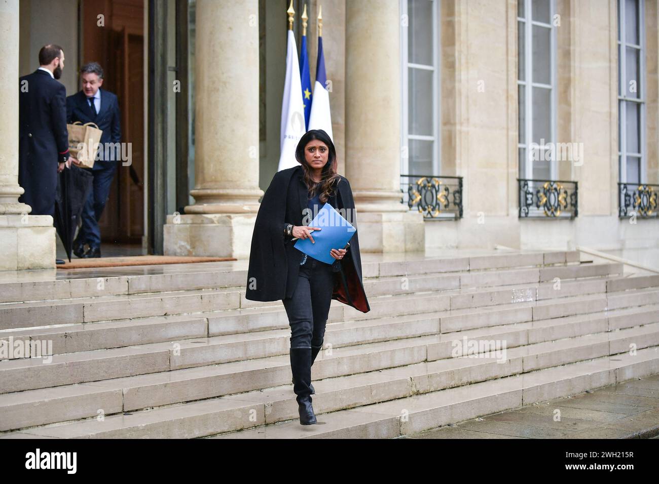 French Government's Spokesperson Prisca Thevenot exits the Elysee ...