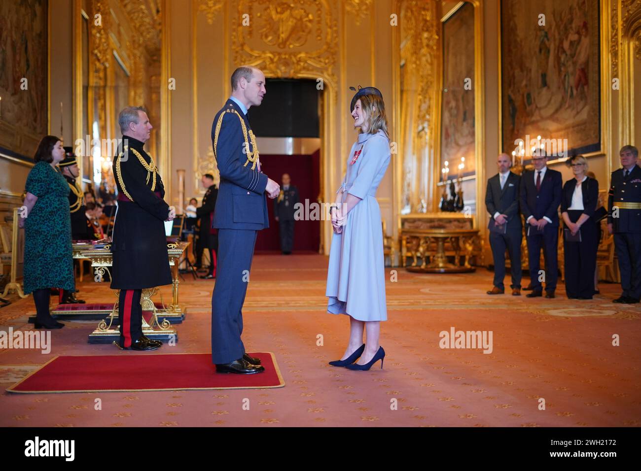 Mrs Ellen Convery (Ellen White), from Glossop, is made a Member of the ...