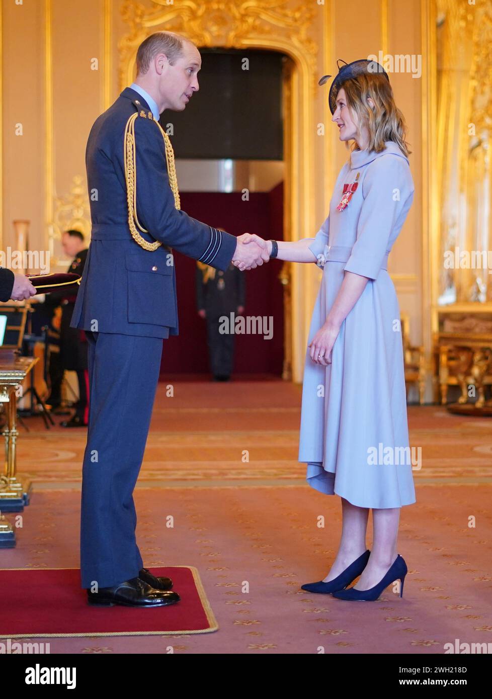 Mrs Ellen Convery (Ellen White), from Glossop, is made a Member of the ...