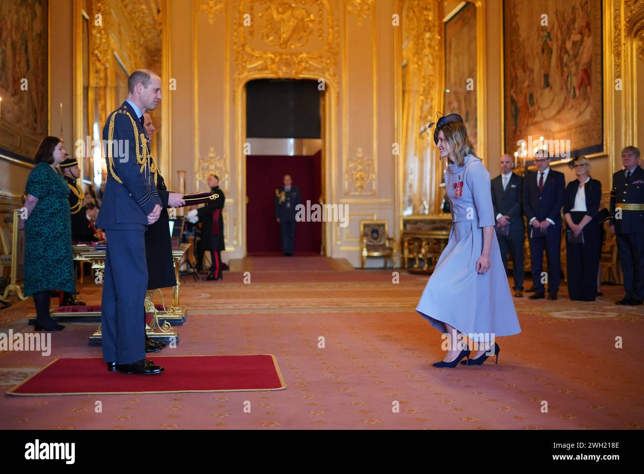 Mrs Ellen Convery (Ellen White), from Glossop, is made a Member of the ...