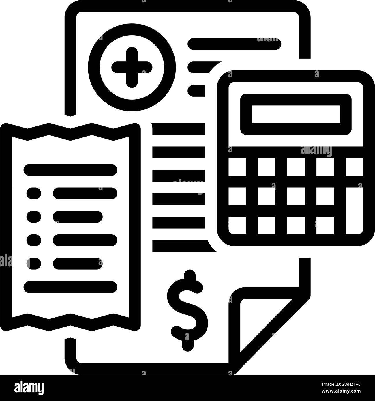 Icon for expenses,expenditure Stock Vector Image & Art - Alamy