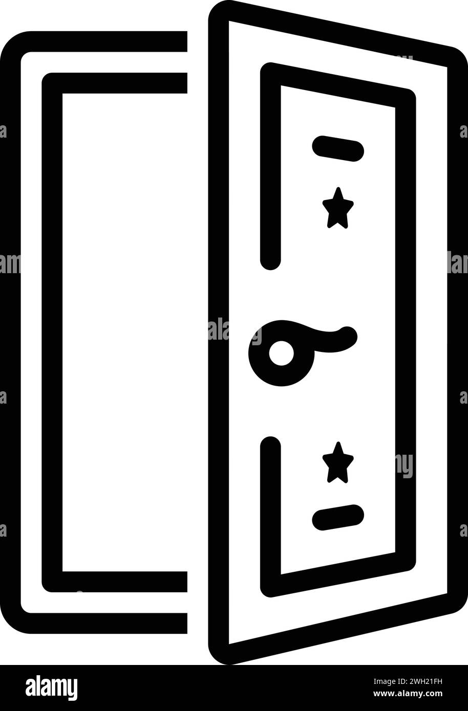 Icon for door,gate Stock Vector Image & Art - Alamy