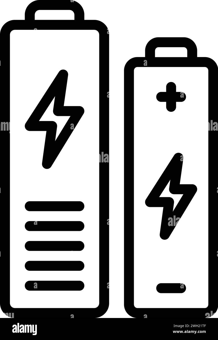 Icon for batteries,power unit Stock Vector Image & Art - Alamy
