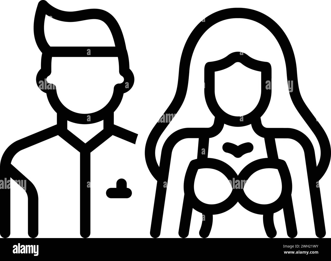 Icon for pairs,combination Stock Vector Image & Art - Alamy