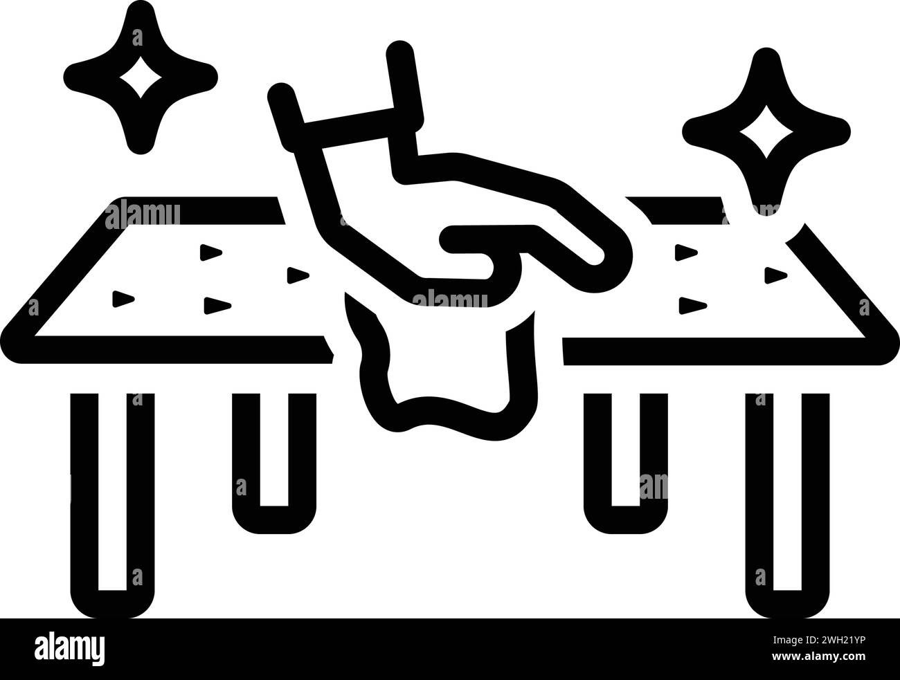 Removing dust Stock Vector Images - Alamy