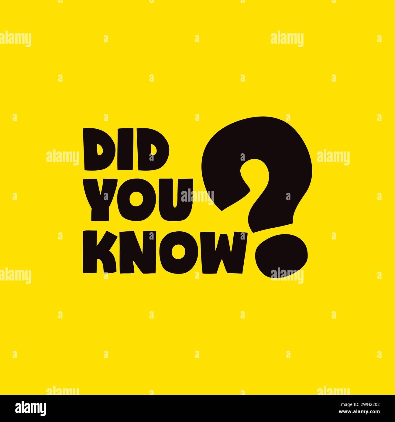 Did you know banner, template, poster on yellow background. Business ... Did you know banner, template, poster on yellow background. Business ...