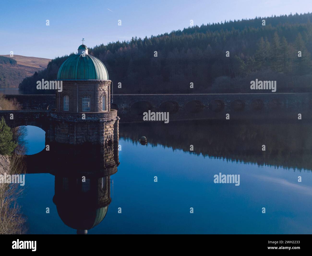 The Elan Valley Reservoirs are a chain of man-made lakes created from ...