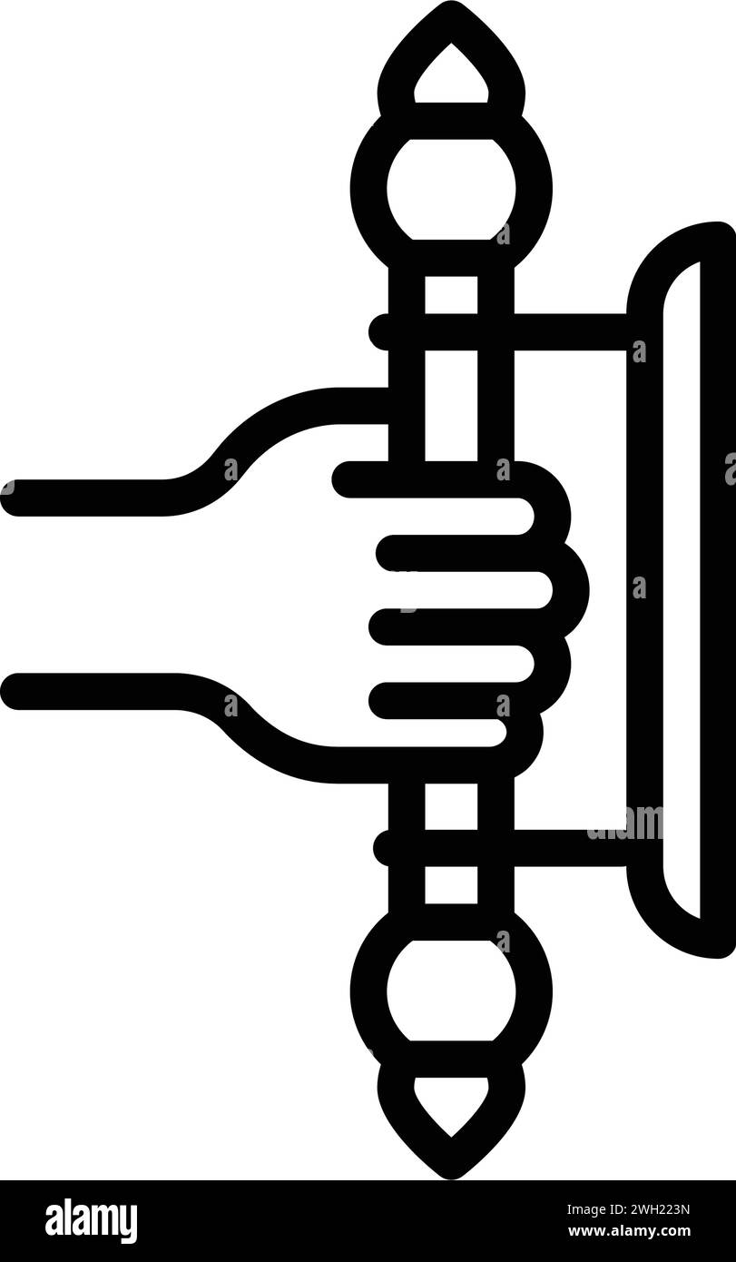 Hand latch Stock Vector Images - Alamy