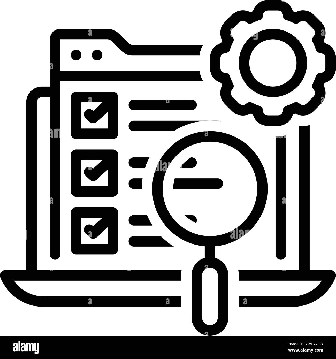 Icon for testing,examination Stock Vector Image & Art - Alamy
