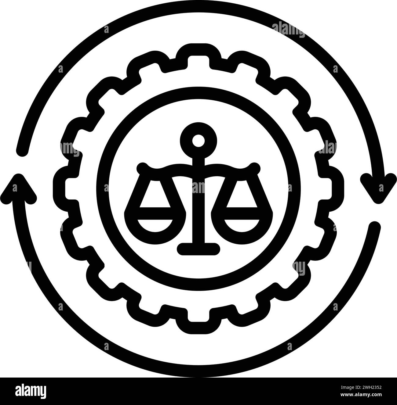 Icon for proceeding,balance Stock Vector Image & Art - Alamy