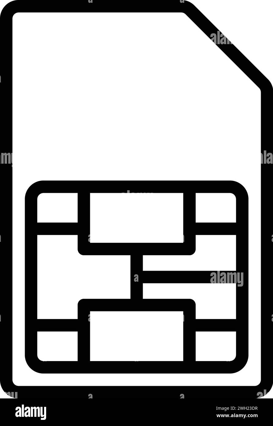 Sim logo Black and White Stock Photos & Images - Alamy