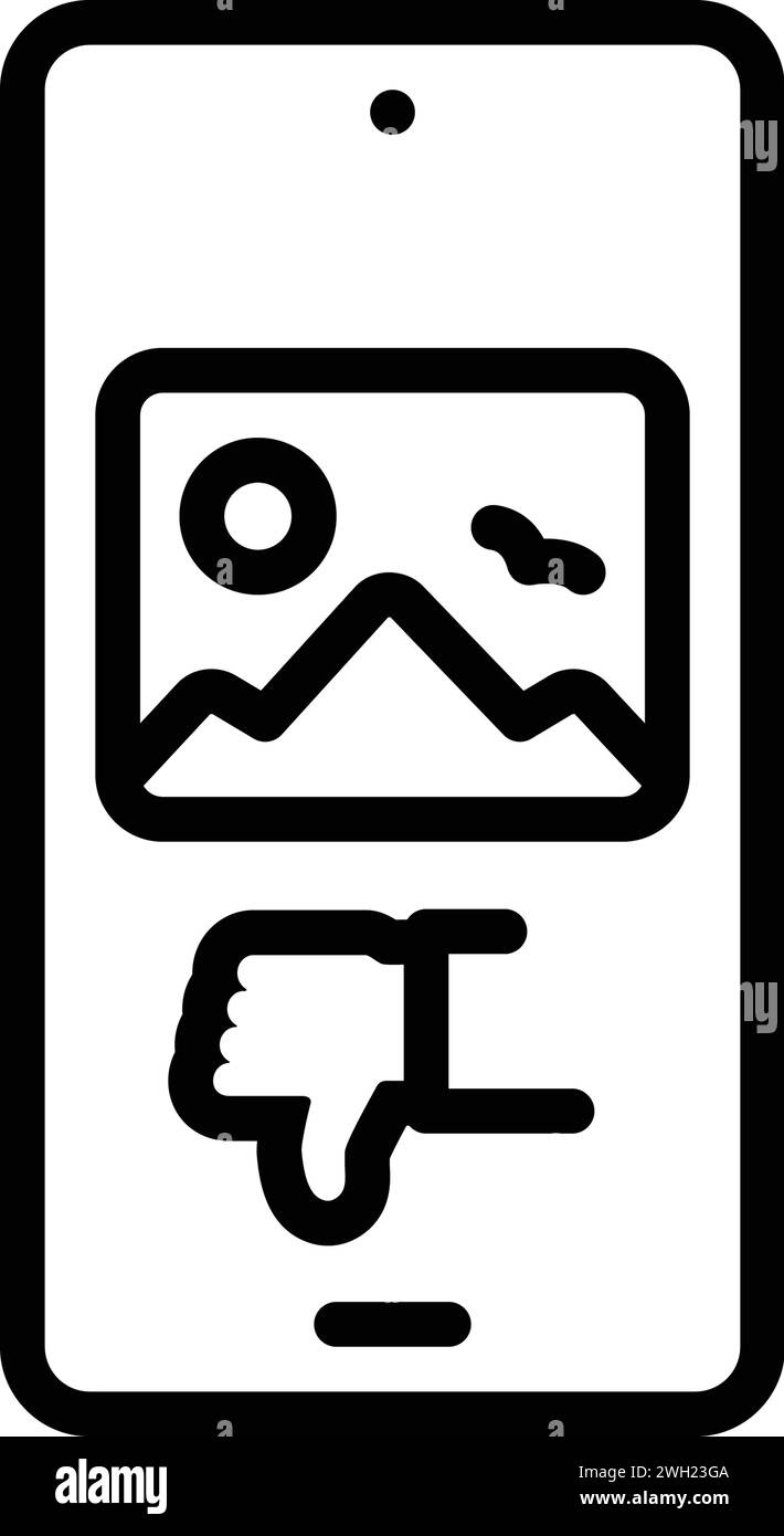 Icon for unlikely,implausible Stock Vector Image & Art - Alamy