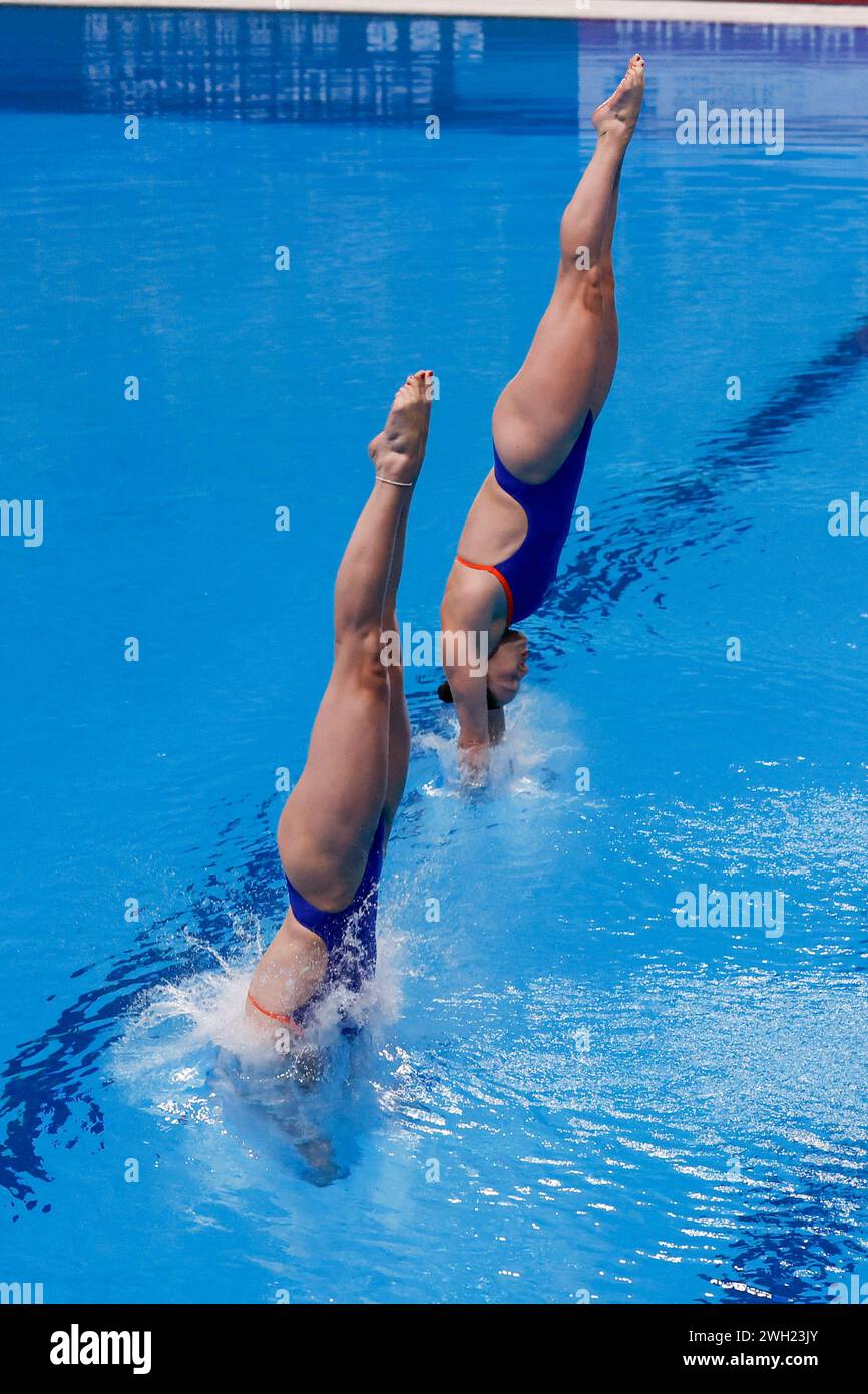 Doha, Qatar. 07th Feb, 2024. DOHA, QATAR - FEBRUARY 7: Celine van Duijn ...